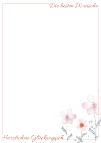 Glückwunschbrief Brillant 1323103 | 610010323LPBV